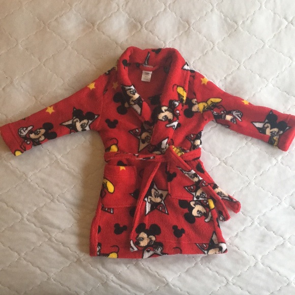Disney | Pajamas | Disney Mickey Mouse Bathrobe | Poshmark